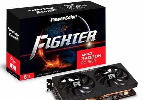 Видеокарта PowerColor RX7600 Fighter 8GB