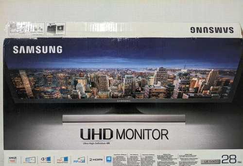 Продам 4K монитор Samsung U28E590D