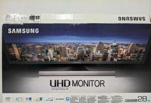 Продам 4K монитор Samsung U28E590D