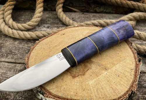 Якутский малый нож с кованым долом