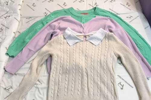 Джемпер свитер женский вязаный трикотажный 40-42