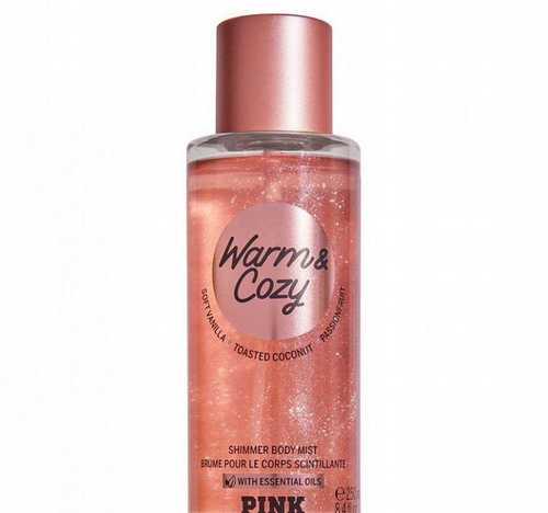 Мерцающий мист Warm & Cozy Victoria's Secret pink