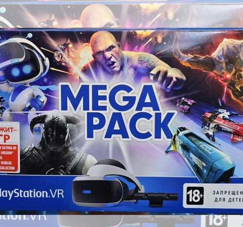 Шлем Очки PlayStation VR Mega Pack   PS 4 Camera