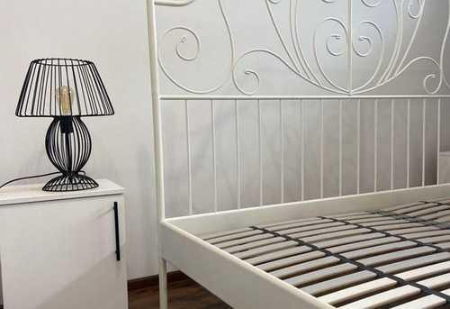 Кровать IKEA лейрвик 180х200