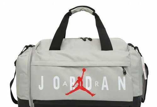 Спортивная сумка Nike Air Jordan серая