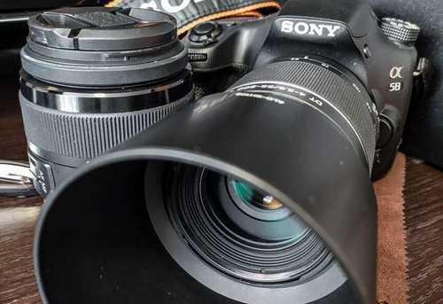 Зеркальный фотоаппарат Sony SLT-A58