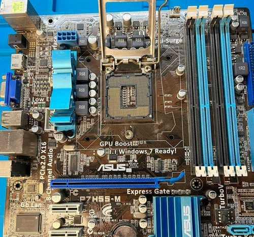 Материнская плата LGA 1156