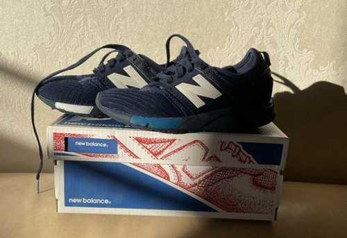 Кроссовки new balance 247 30 и nike кожаные 28