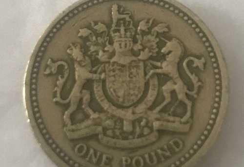 Монета One Pound 1983 года