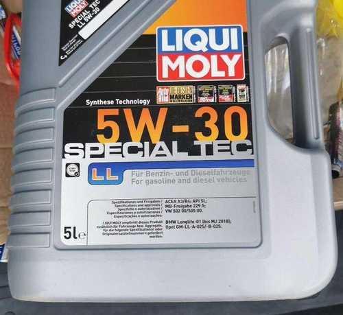 Моторное масло liqui moly Special Tec LL 5W-30