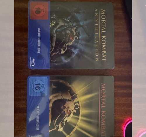 Mortal kombat Blu-Ray SteelBook