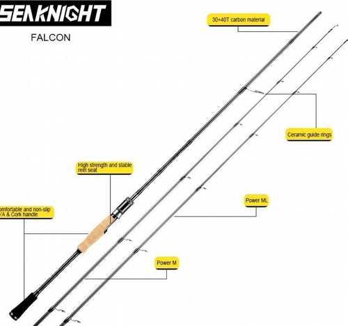 Спиннинг Seaknight 2.4m M(7-21g) ML(4-12g)