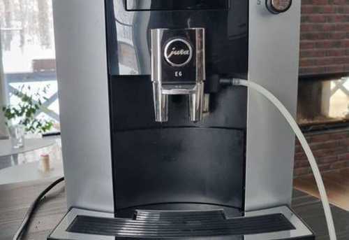 Кофемашина Jura E6 Platinum