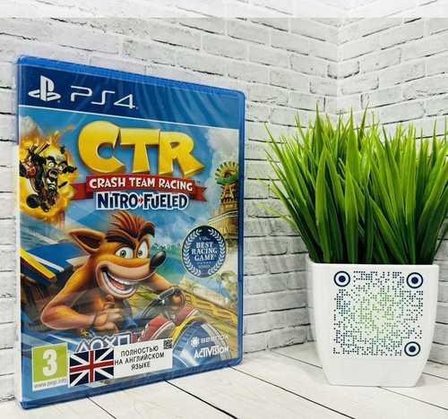 Crash Team Racing Nitro Fueled PS4 (Новый диск)