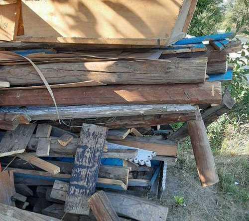 Отдам дрова б/у бесплатно