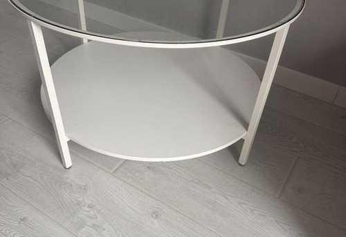 Журнальный столик IKEA белый