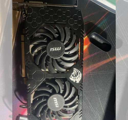 Видеокарта rx580 4gb