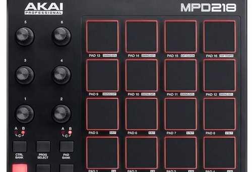 Akai PRO MPD218, компактный USB/midi-контроллер