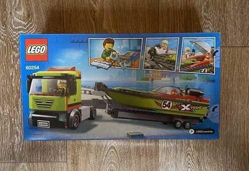 Lego City транспортировщик и катер 60254