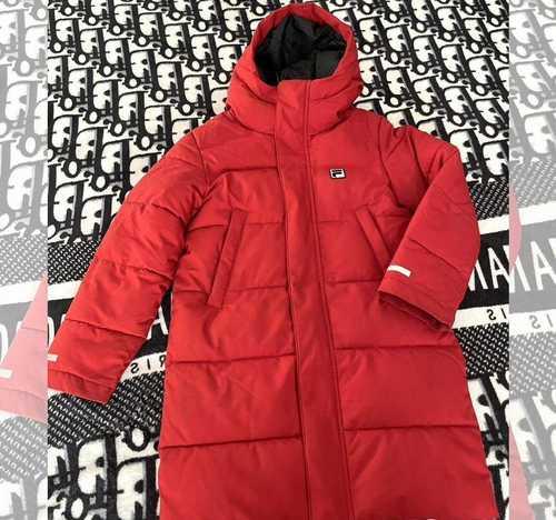 Пальто зимнее для машьчика fila, 134
