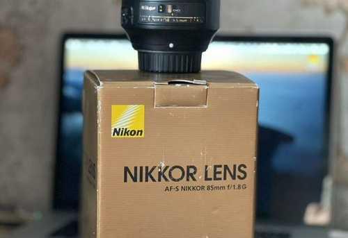 Объективы Nikon 85mm 1.8G