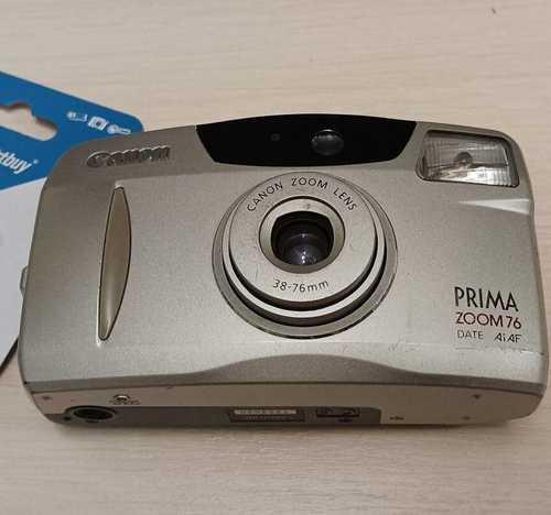 Canon Prima Zoom 76 AF плёночный фотоаппарат