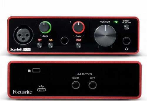 Focusrite Scarlett Solo 3rd gen В наличии Новые