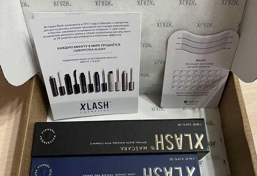 Сыворотка для ресниц xlash+ тушь