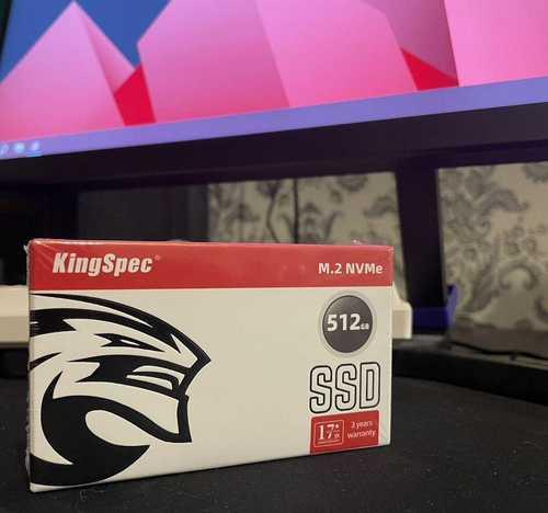 SSD диск Kingspec SSD M.2 NX 512GB