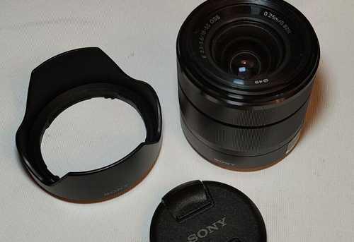 Sony 18-55mm f/3.5-5.6 E OSS (SEL-1855) black