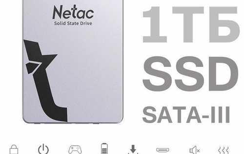 SSD 1Tb sata3 Netac новый