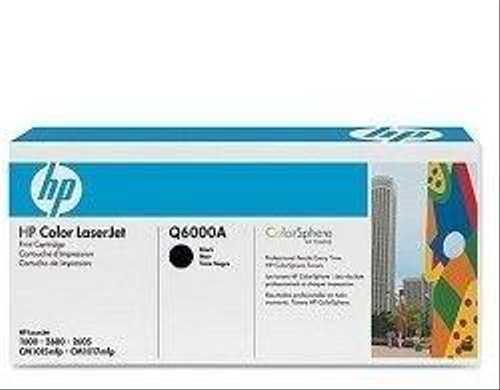HP Q6000A Картридж,BlackColor LaserJet 2600, Black