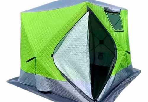 Палатка зимняя трехслойная куб 210х210х170