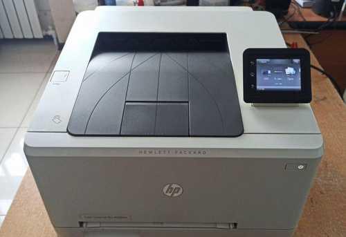Цветной лазерный принтер hp lj m252dw