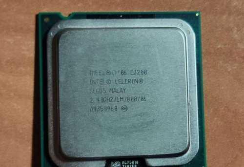 Процессор Intel Celeron e3200 775 сокет