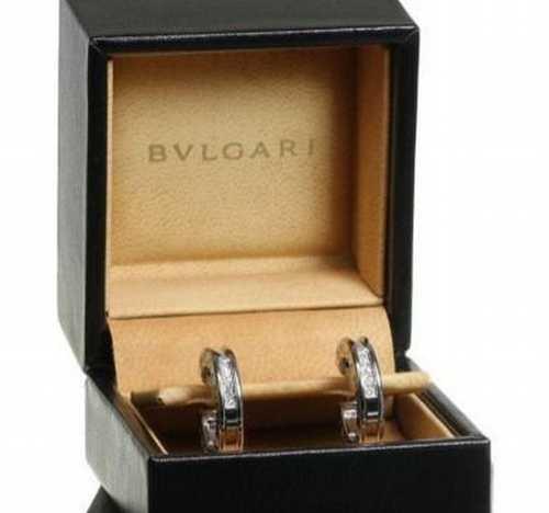 Серьги с бриллиантами Bvlgari B.Zero