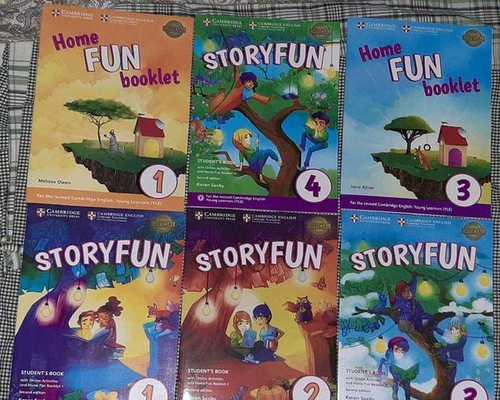 Storyfun 1, 2, 3 и 4 уровни обучения Новые книги