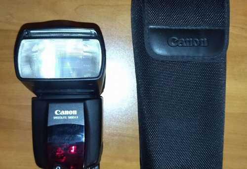 Вспышка камерыВспышка Canon Speedlite 580 EX II