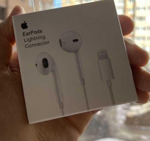 Наушники apple earpods lightning