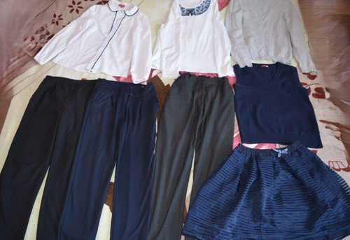Пакет школьной одежды 146-152 синий для девочки