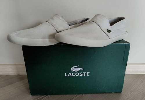 Слипоны lacoste мужские(оригинал)