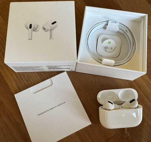 Беспроводные наушники apple airpods pro