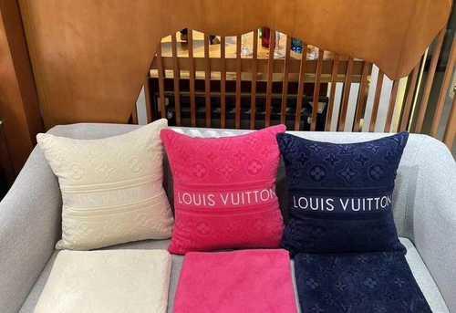 Louis vuitton полотенце махровое Луи подушка