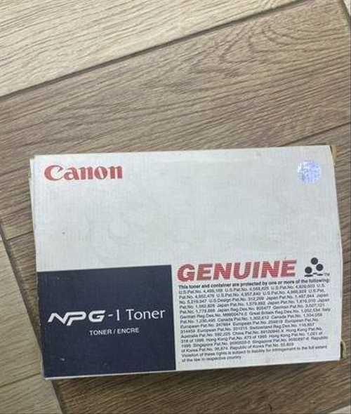 Тонер Canon NPG-1 4 тубы