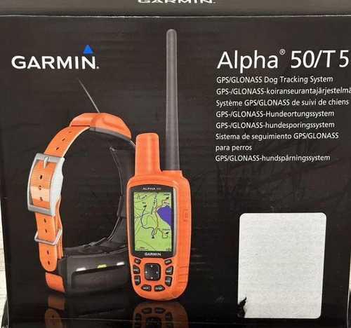 Навигатор Garmin alpha 50 с ошейником Т5