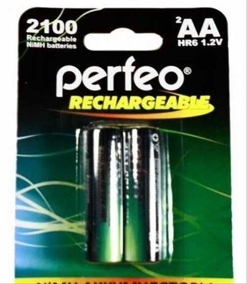 Perfeo AA 2100mAh/2BL Аккумулятор