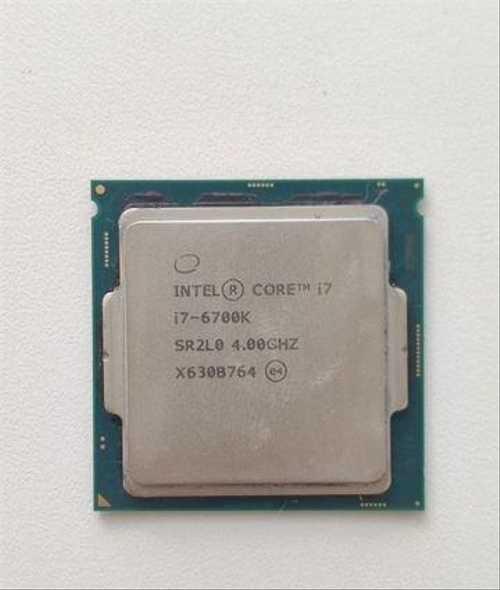 Процессор Intel Core i7 6700k