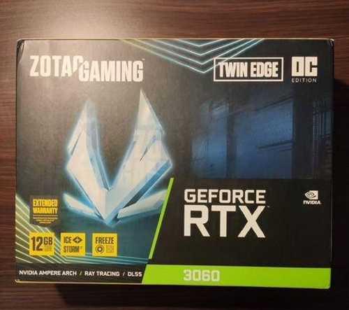 Видеокарта RTX 3060 (гарантия 6 мес, в наличии)