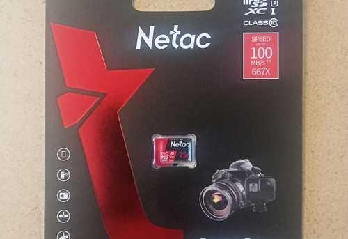 Карта памяти Netac P500 Extreme Pro Micro SD 256GB