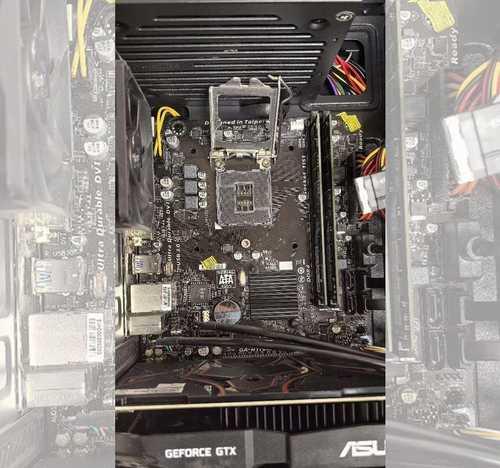 Материнская плата gigabyte ga h110m-s2v